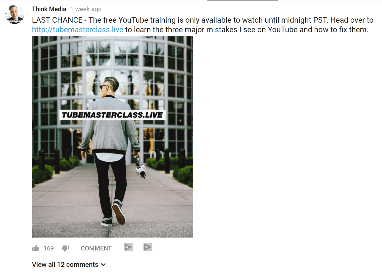 YouTube Community Tab