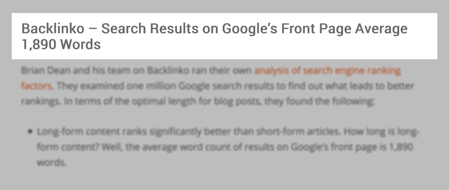 Original Research and Data