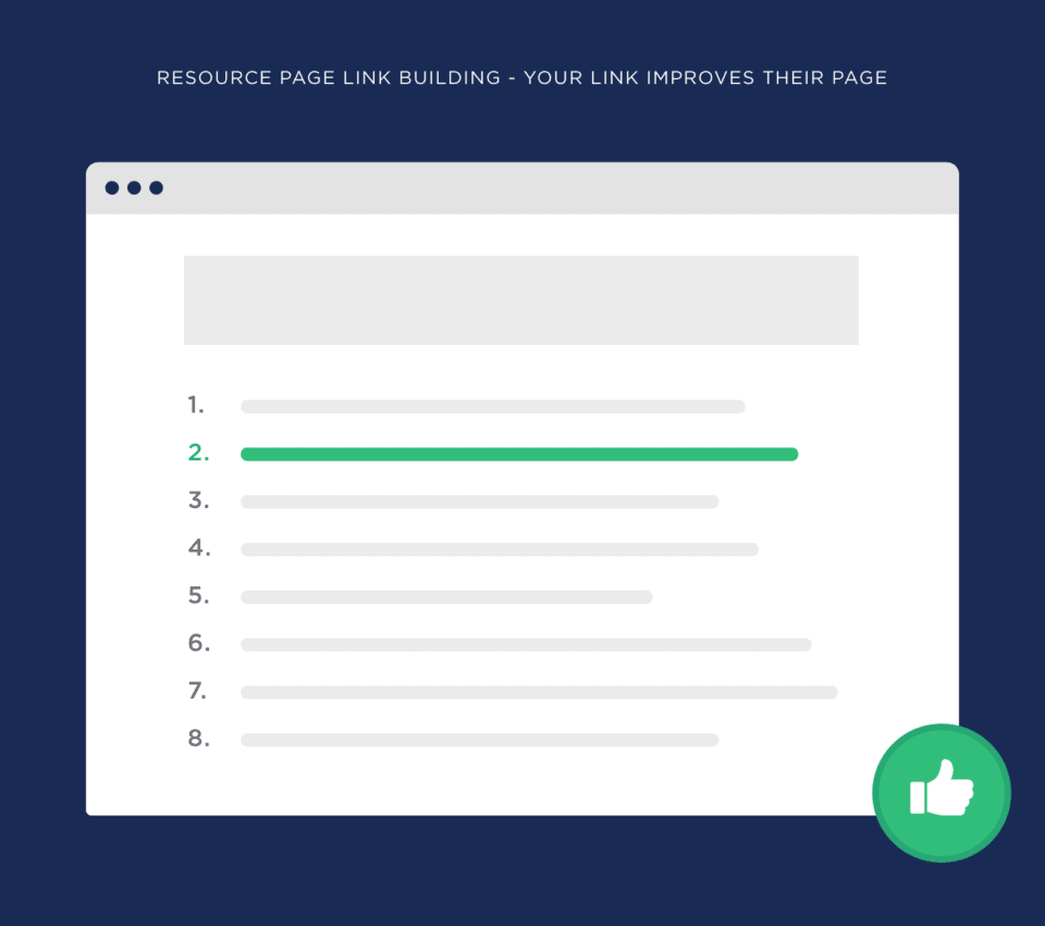 Resource Page Link Building