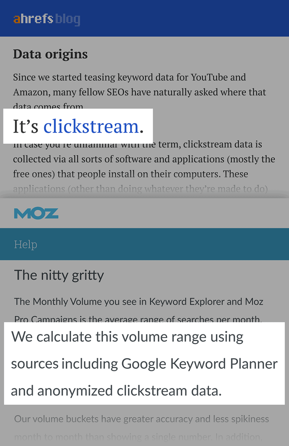 Large Scale Study: How Data From Popular Keyword Research Tools Compare