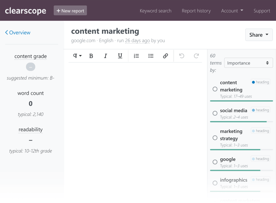 Clearscope Review: Is This New SEO Tool Any Good?