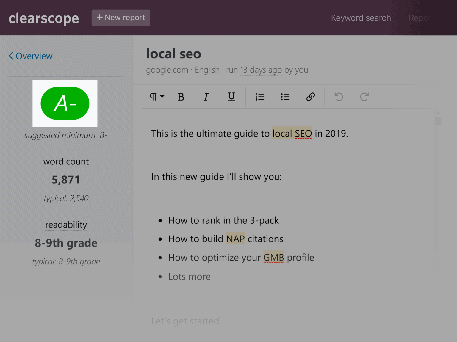 Clearscope Review: Is This New SEO Tool Any Good?