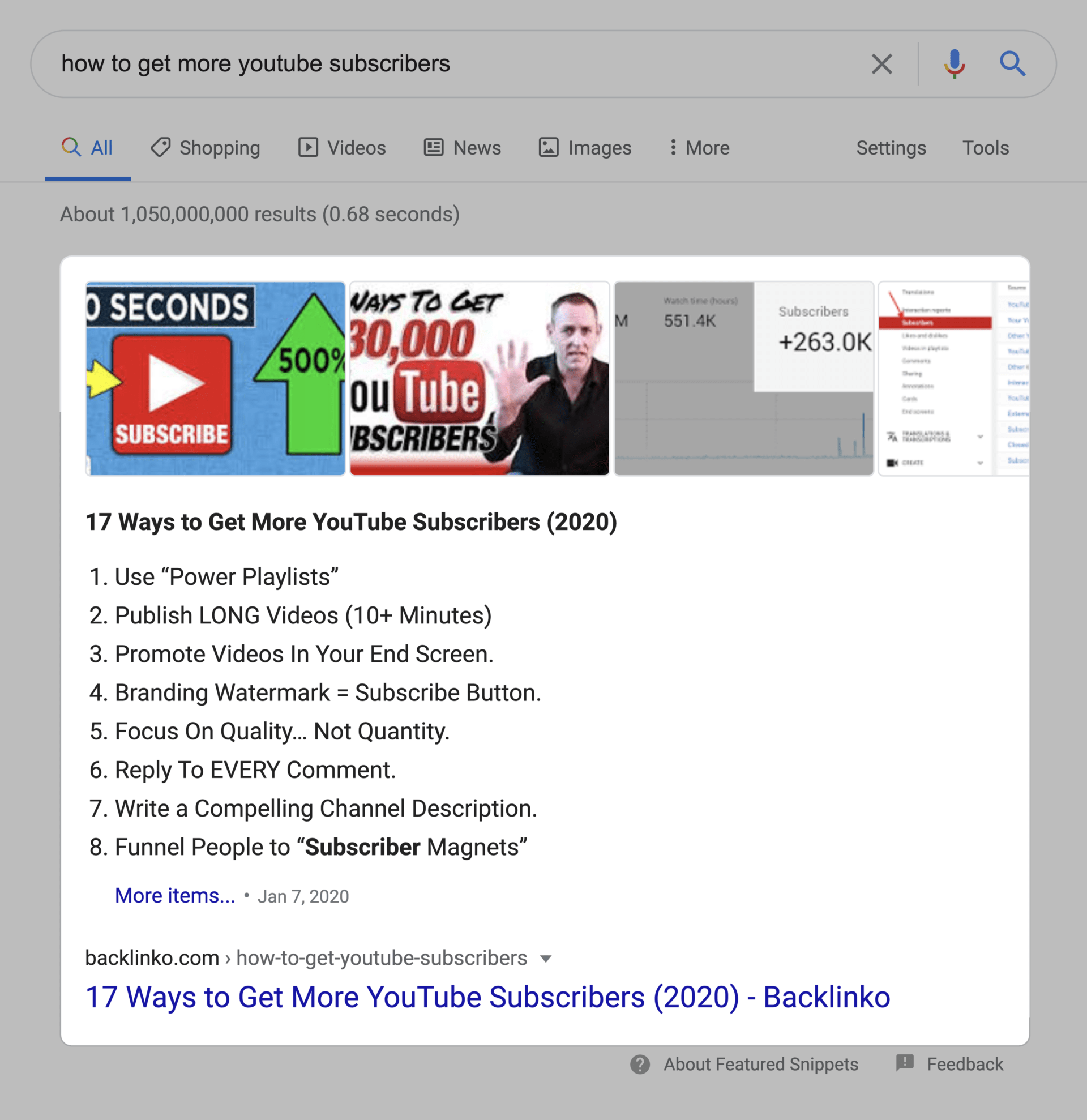 What are SERP Features?