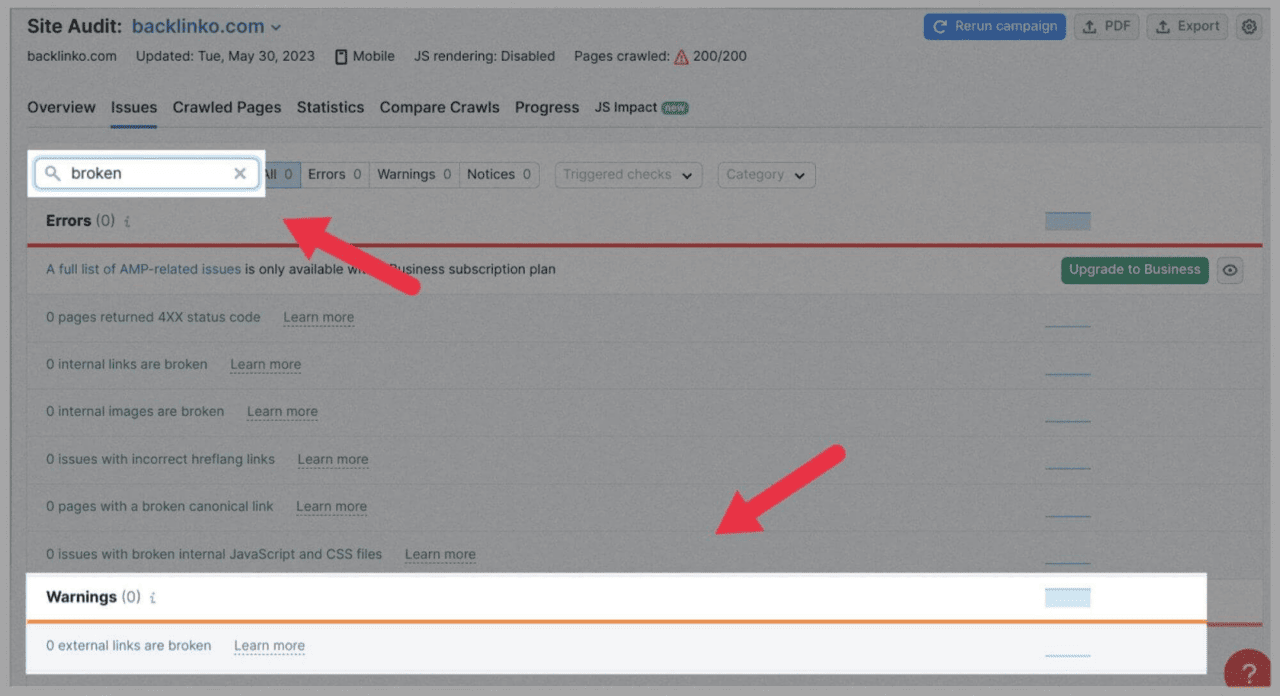 Broken Link Overview: How to Fix | Backlinko