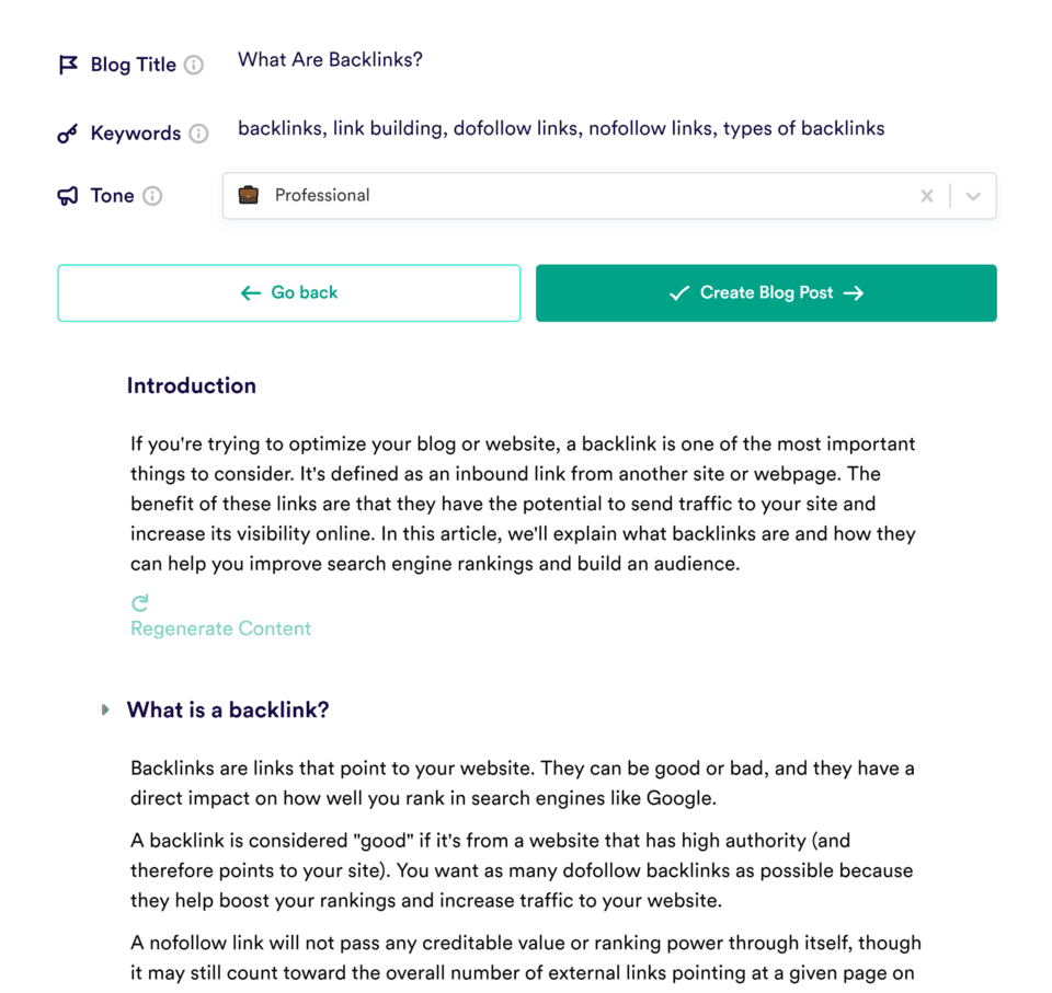 20+ AI Content Generators to Make Your Life Easy | Backlinko