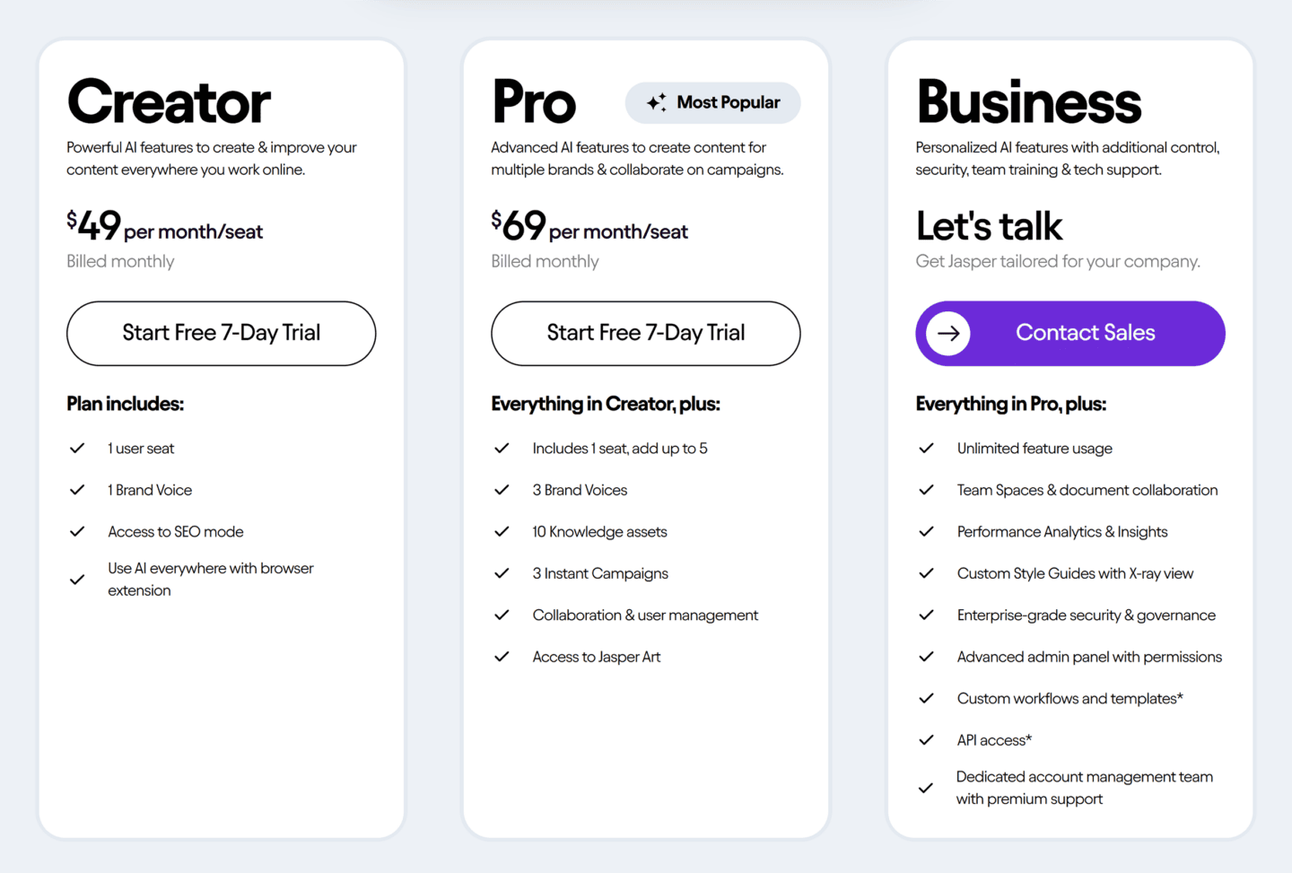 5 Top AI Writing Generators: Features, Pricing, Pros & Cons