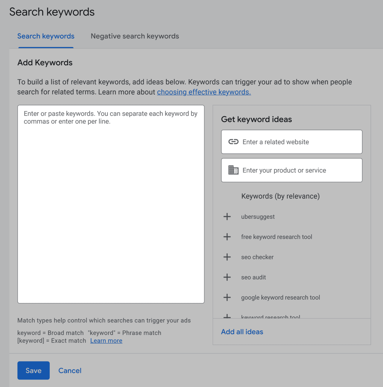 How to Use Keyword Match Types in Google Ads