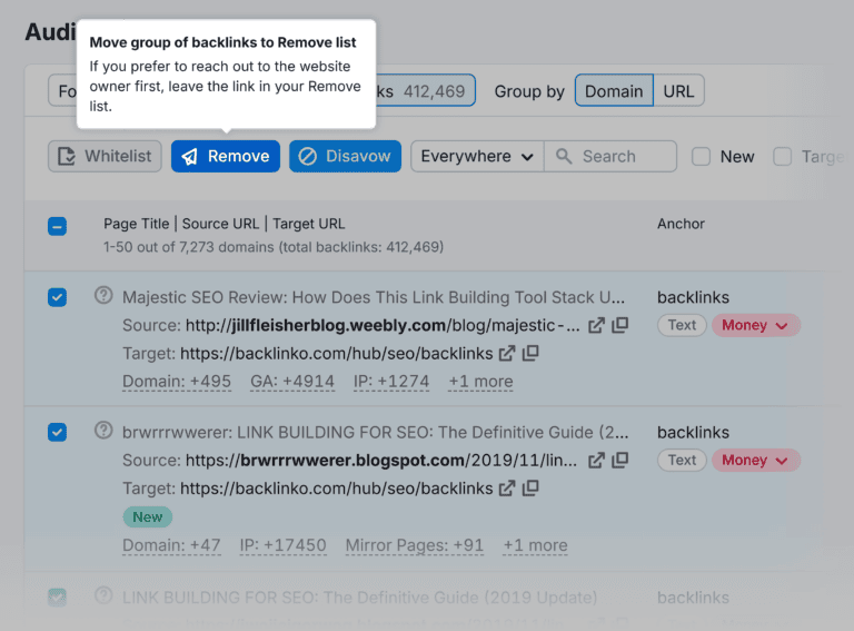 How to Conduct a Backlink Audit: Tips, Tools, & Examples
