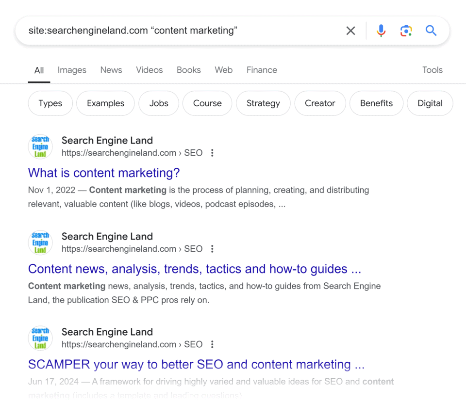 5 Ways to Search a Website for Keywords (+ Examples)