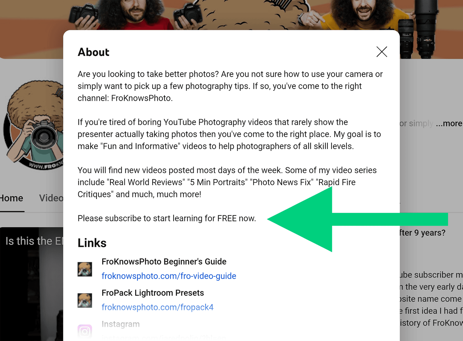 YouTube Channel Description: Crafting the Perfect One