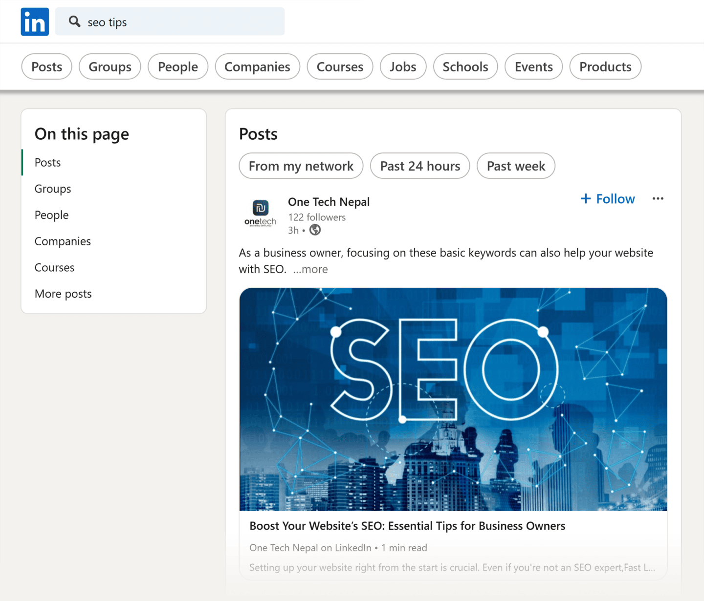 LinkedIn SEO Tips: Optimize Your Profile And Content