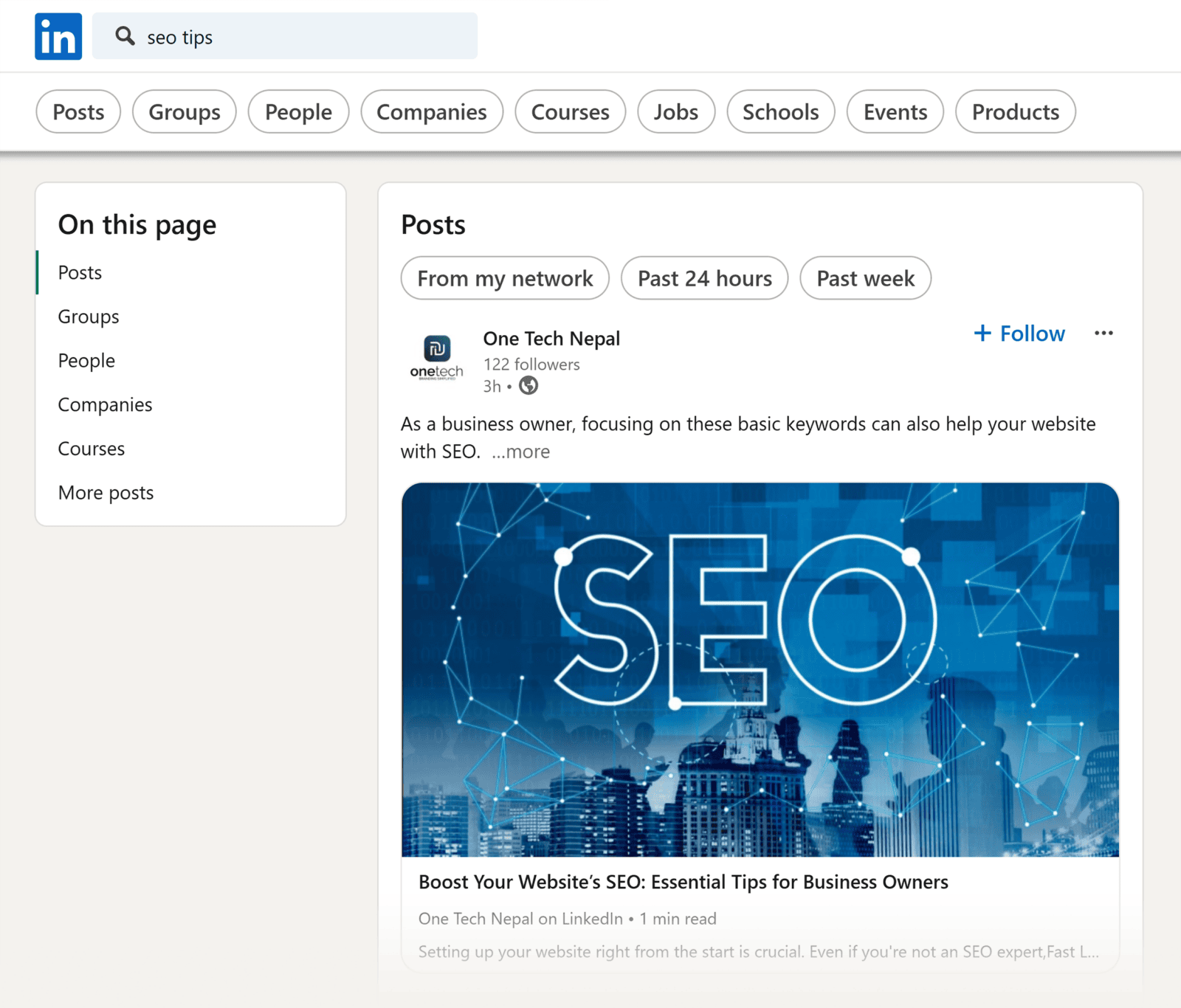 LinkedIn SEO Tips: Optimize Your Profile And Content