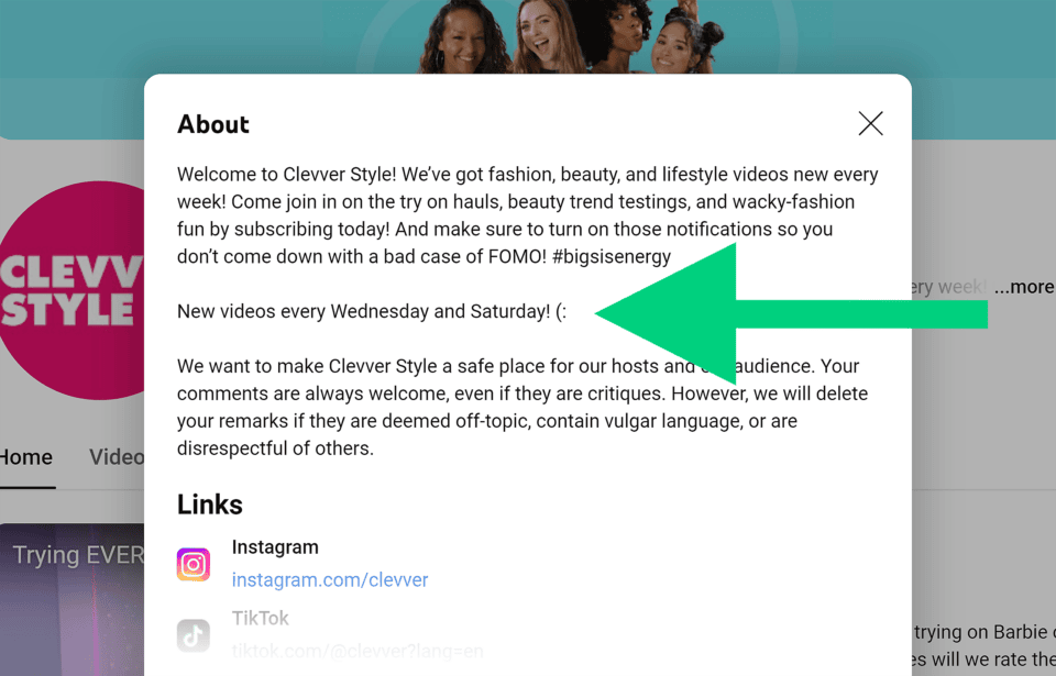 YouTube Channel Description: Crafting the Perfect One