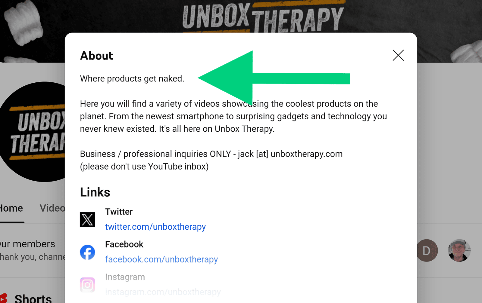 YouTube Channel Description: Crafting the Perfect One