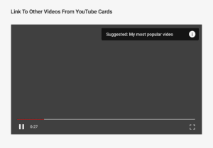 YouTube Cards