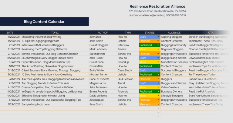 What Is a Content Calendar? How to Build One + Free Template