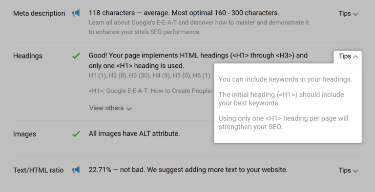Free SEO Checker & Analyzer | Instantly Audit Any Page
