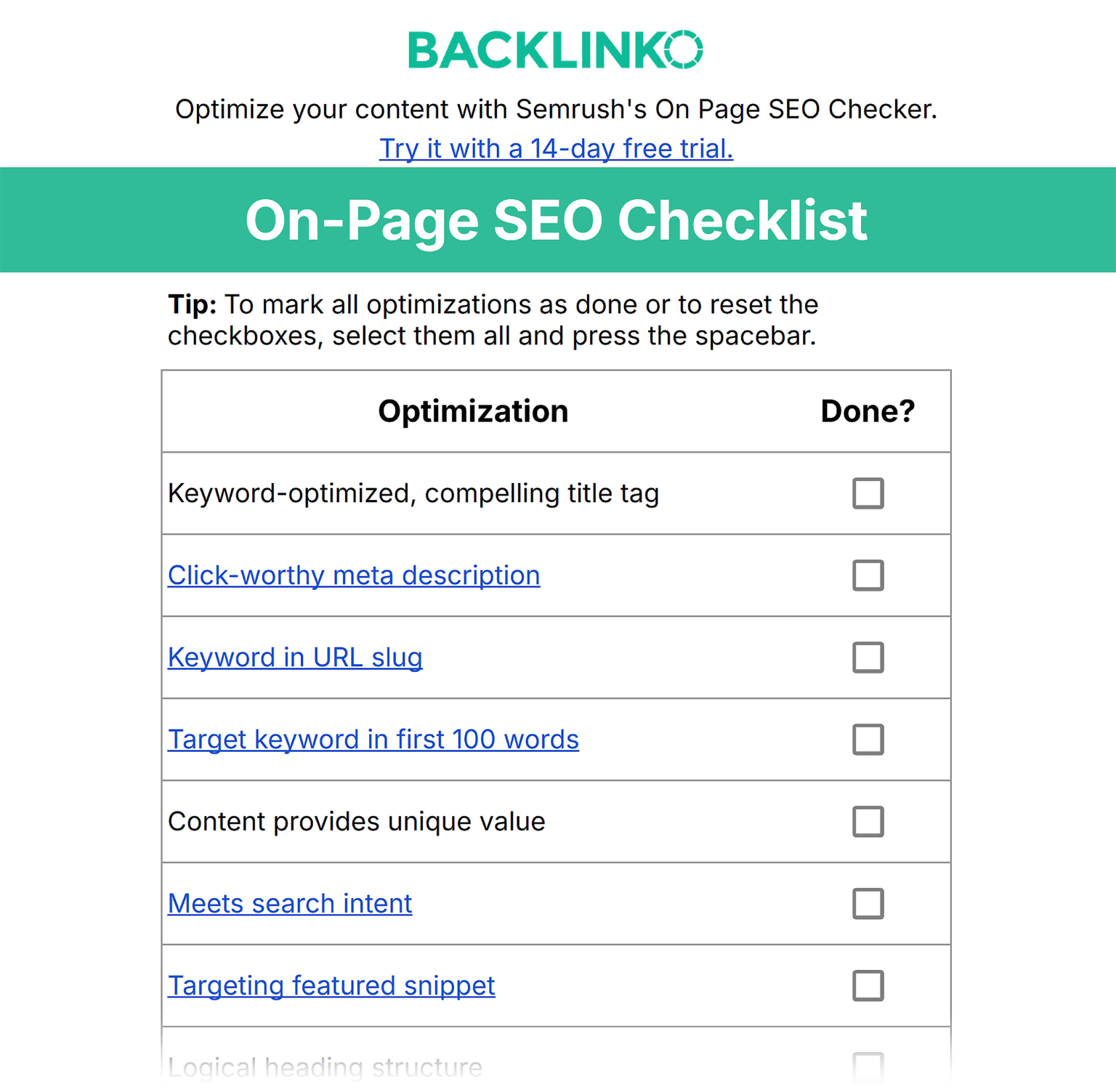 On-Page SEO: The Definitive Guide + FREE Template (2025)