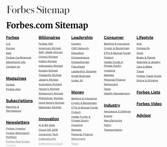 19 Sitemap Examples for Any Type of Website (+ Best Practices)