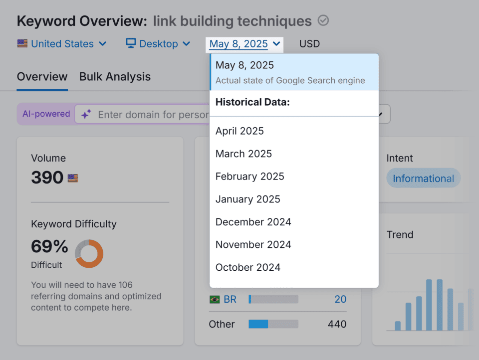 The FREE Keyword Difficulty Checker (+ Guide) by Backlinko